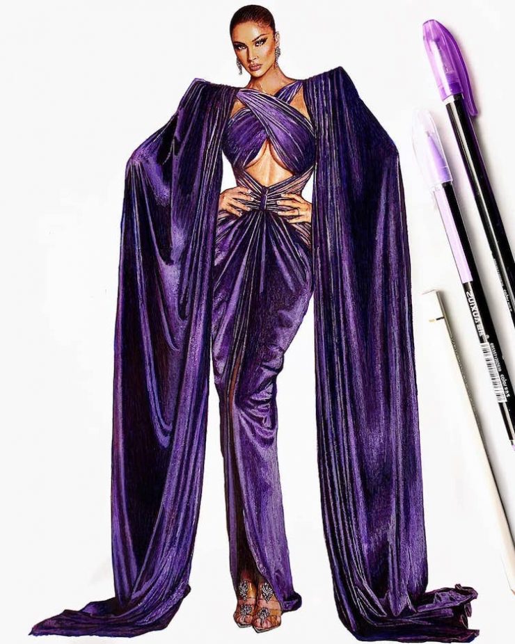 Umjetnik crta realistične zapanjujuće modne ilustracije - Ultra Magazin