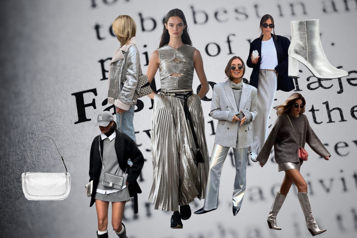Metalik moda preuzima TikTok. Evo kako stilizovati trend za jesen ...